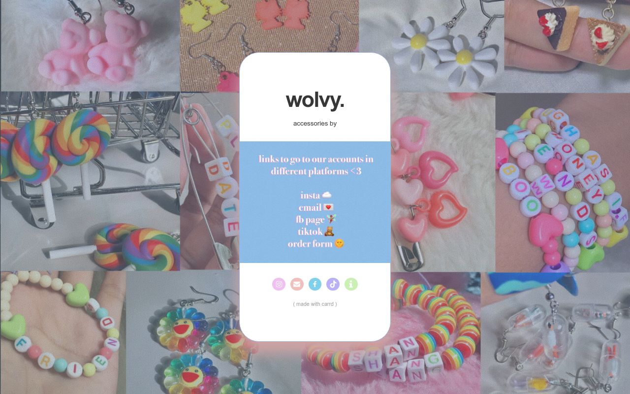 accessories by wolvy.